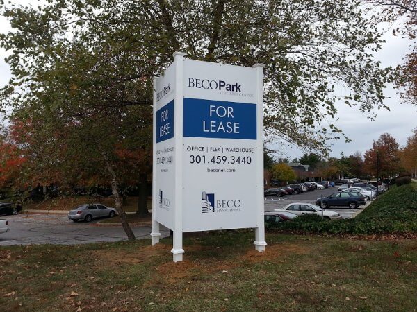 Alumalite Signs Alumalite Signs - BECO Park Lanham - Designs & Signs