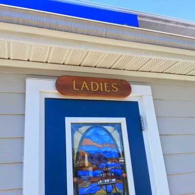 Hand Carved Mahogany Sign - Courtney - Designs & Signs