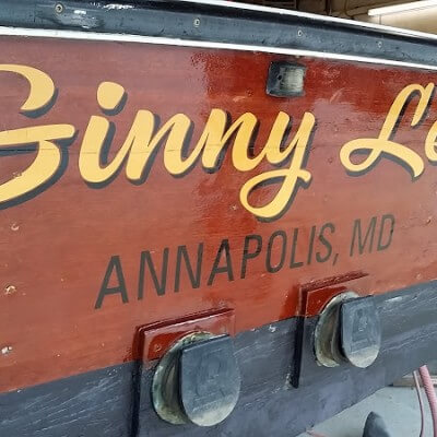 Painted Boat Names Archives - Designs & Signs