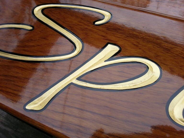 Carved Quarterboards / Custom Quarterboard Signs by Designs & Signs