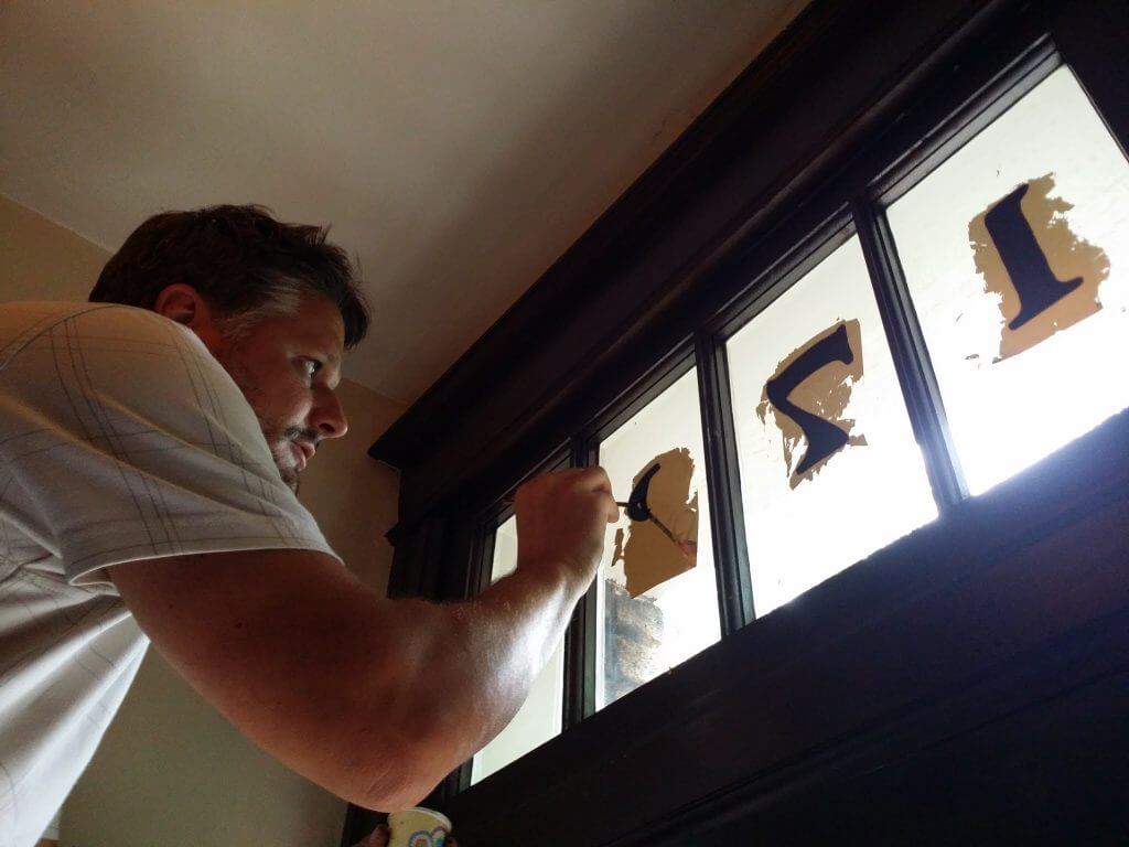 Transom Window House Numbers by Designs & Signs