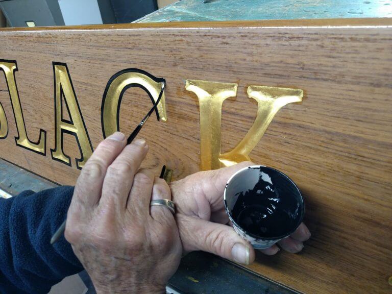 Carved Quarterboards / Custom Quarterboard Signs by Designs & Signs