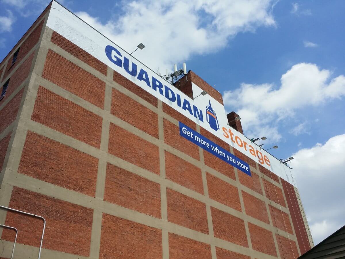 Guardian Storage Murals / Painting Murals in Pittsburgh - Designs & Signs