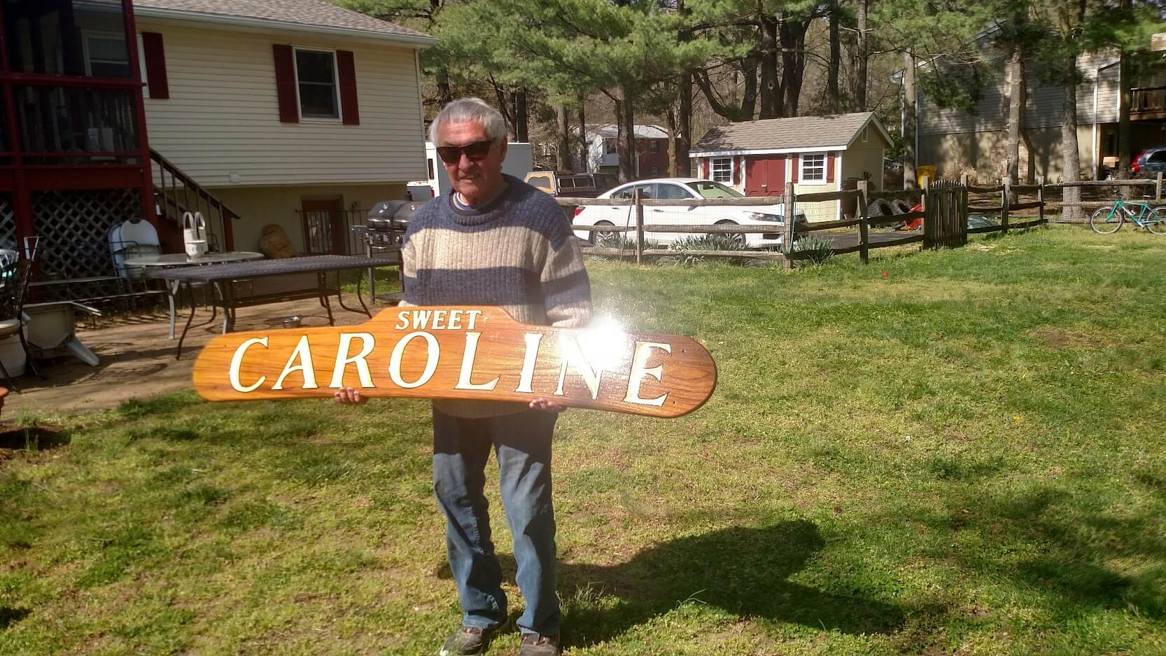 Marine Artist Howard Rogers Sign Carving - Designs & Signs