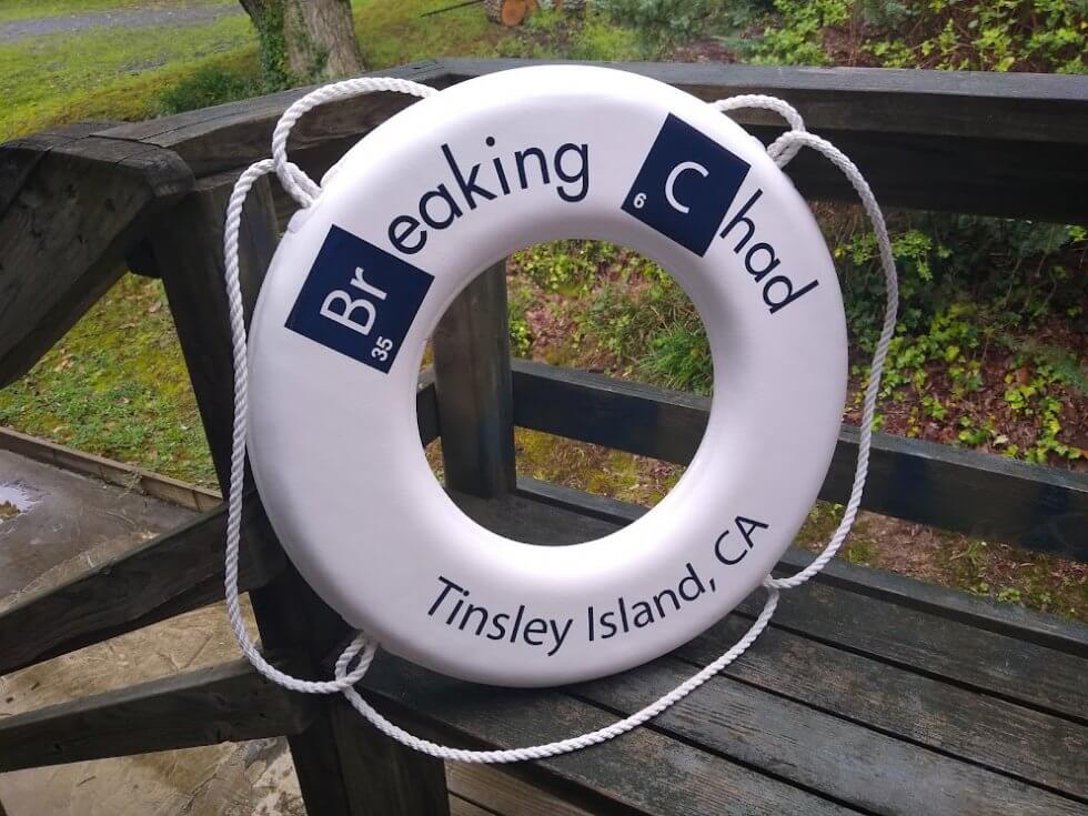 Custom Lifesaver Ring by Designs and Signs - Designs & Signs